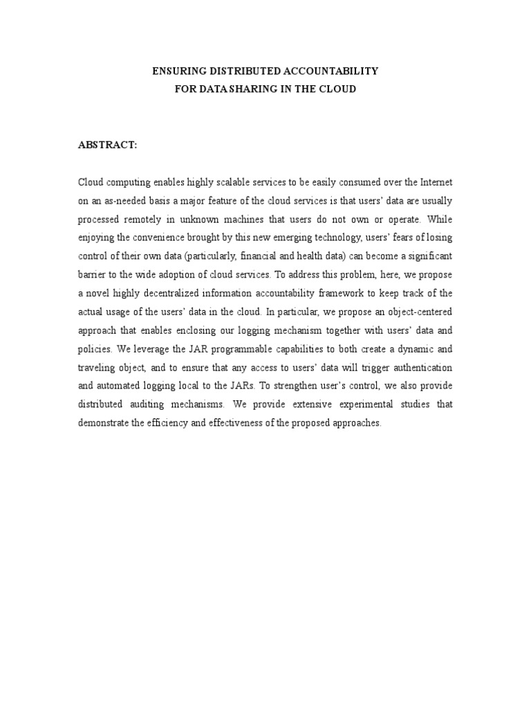 Ensuring Data Security Base Paper | PDF | Java Virtual Machine | Cloud ...