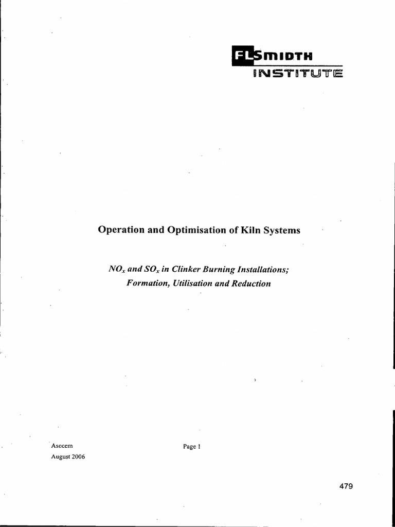 Nox Sox Clinker | PDF