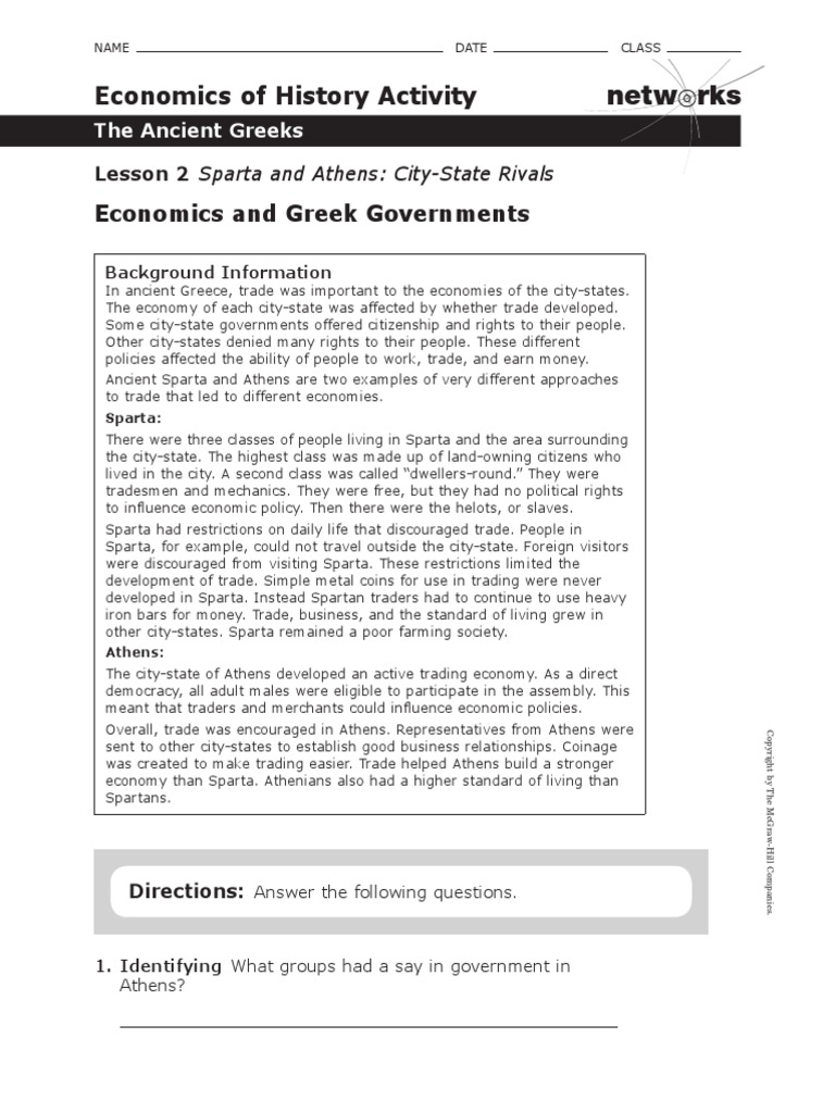 Eco of History Athens and Sparta | PDF | Sparta | Athens