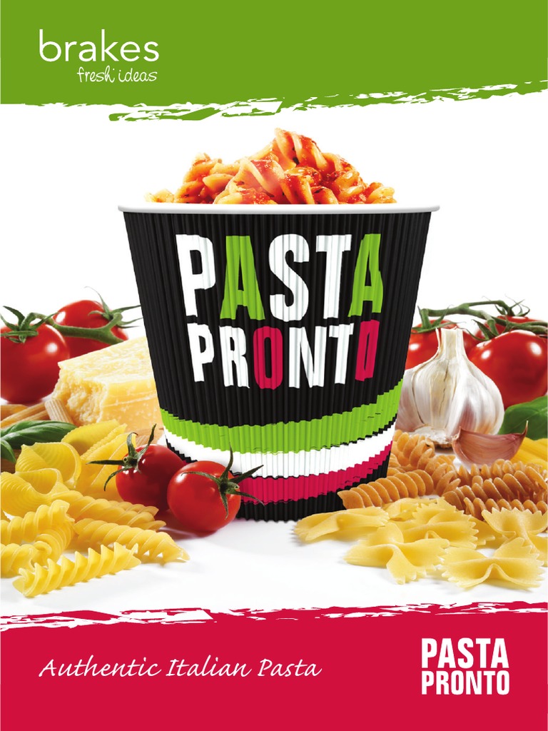 Pasta Pronto Leaf | PDF | Tomato Sauce | Pasta
