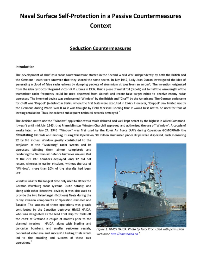 Chaff Countermeasures in Naval Defense | PDF | Military Technology | Unrest