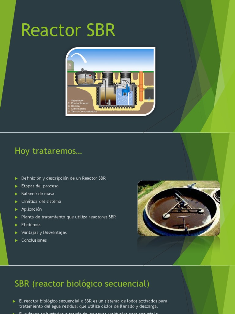 Introducción al Reactor SBR para Aguas Residuales | PDF | Gasolinera ...