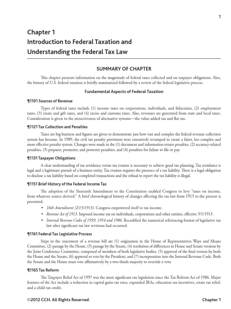 Chap1 Solutions | PDF | Taxation In The United States | Income Tax In ...