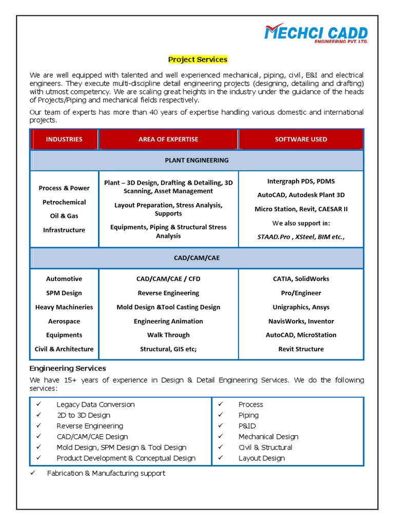 Mechcicadd Profile PDF | PDF | Computer Aided Design | Engineering