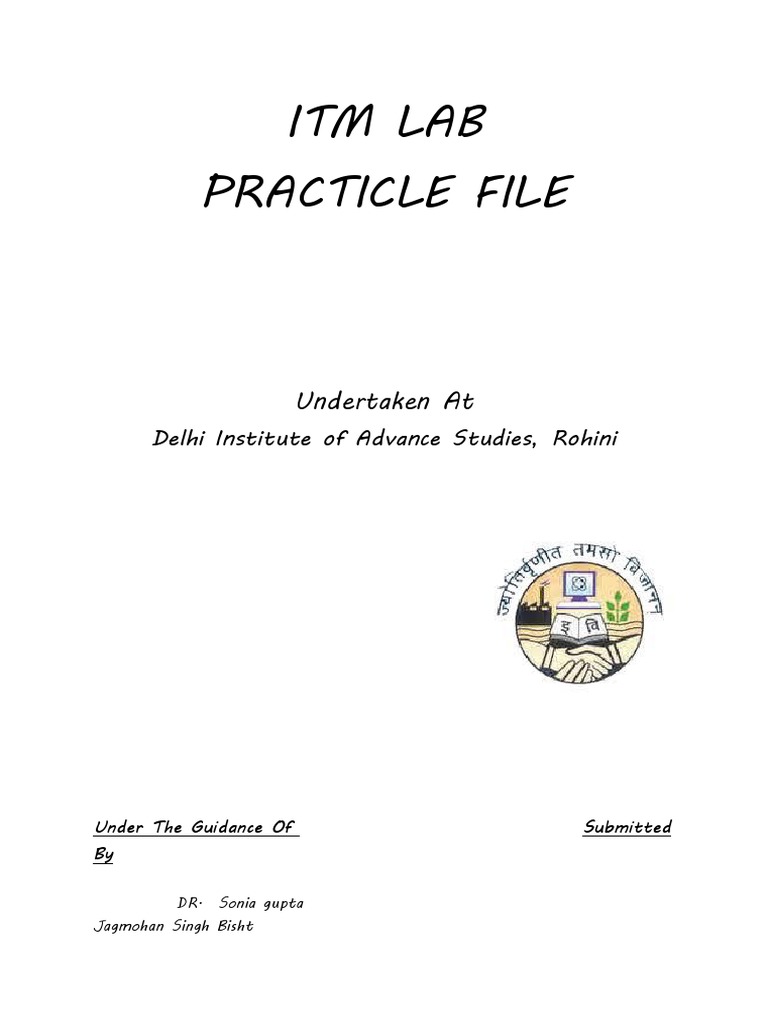 Itm Lab File | PDF | Software | Computing