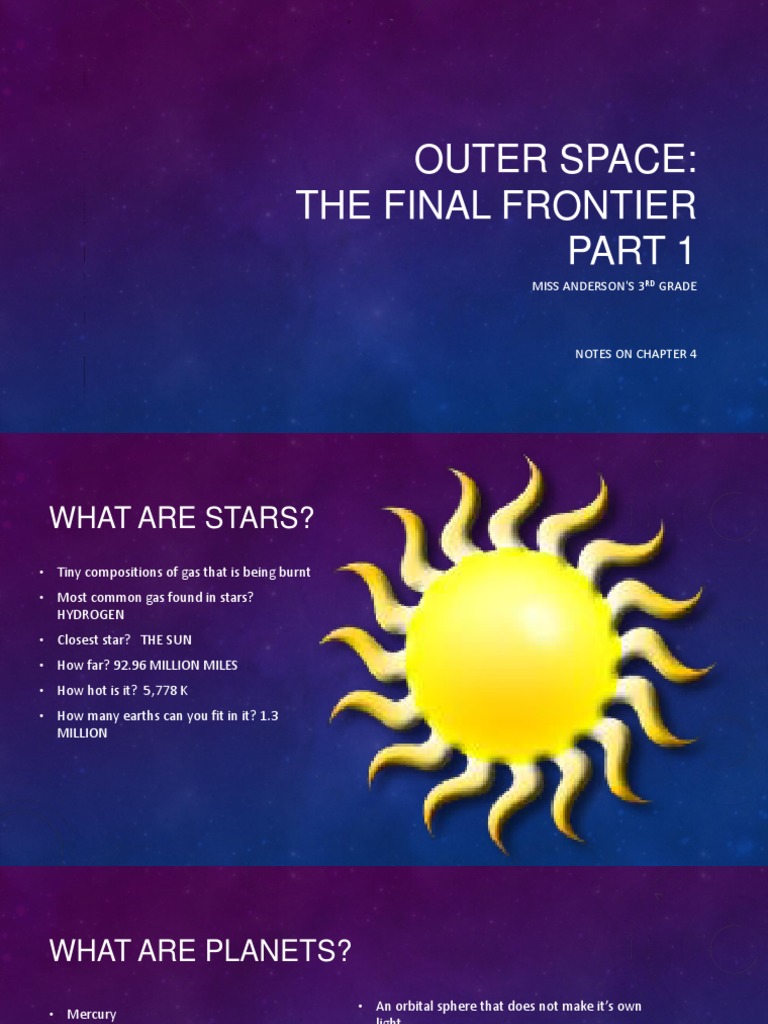 Outer Space Pdf
