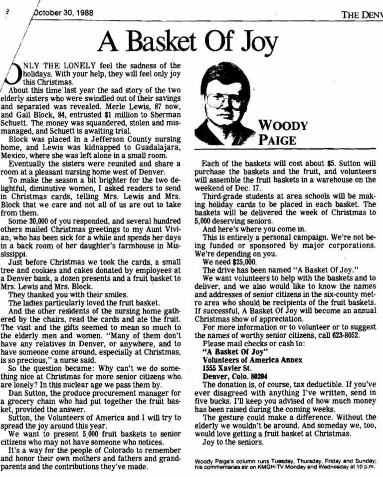 1st Column October 30 1988 | PDF