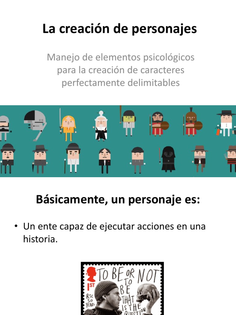La Creación de Personajes | PDF