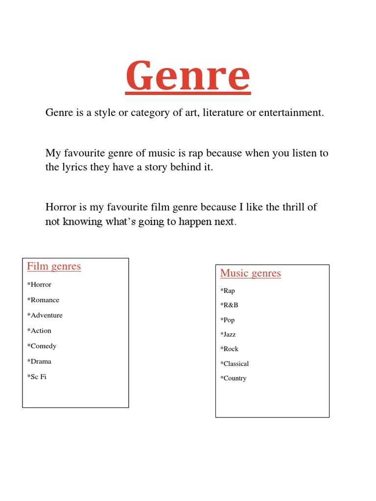 Genre | PDF | Poetry