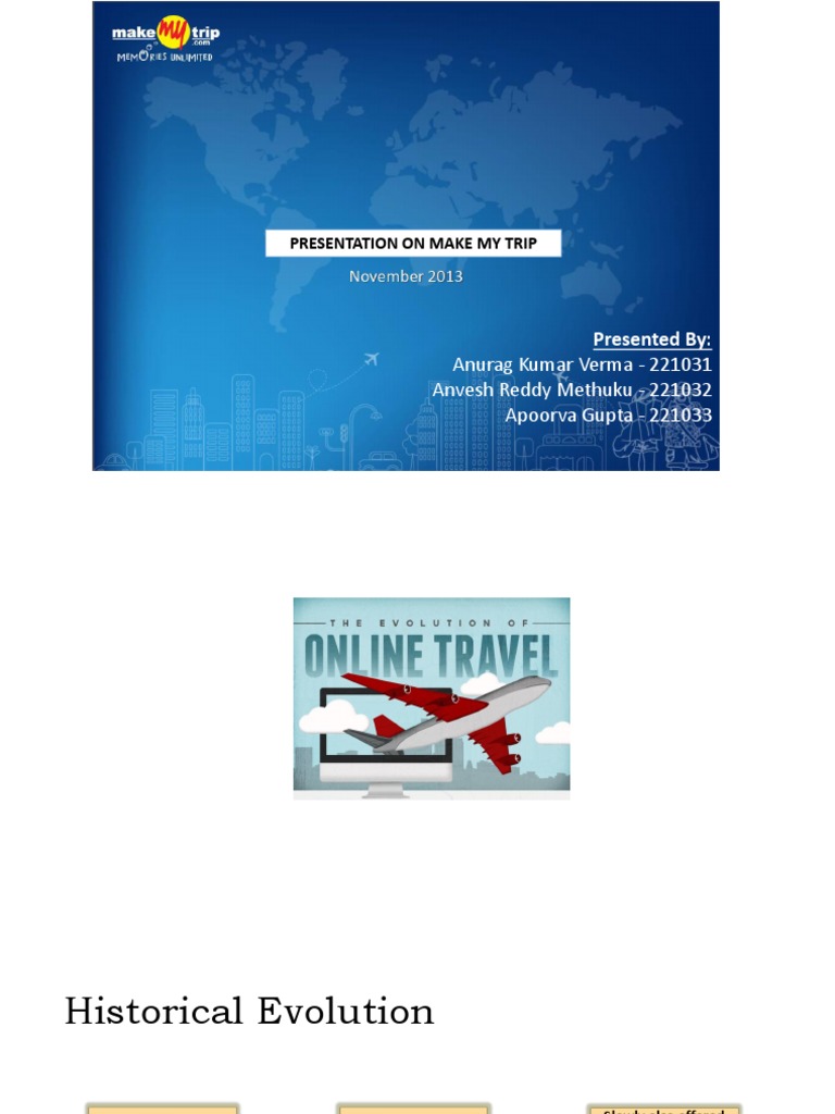 MakeMyTrip Business Model Overview | PDF | Supply Chain | Electronic ...