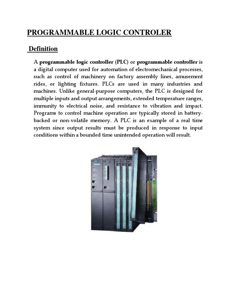 Study Material Forplc & Scada | PDF | Programmable Logic Controller | Scada
