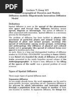 Population Geography Notes | PDF | Geography | Demography