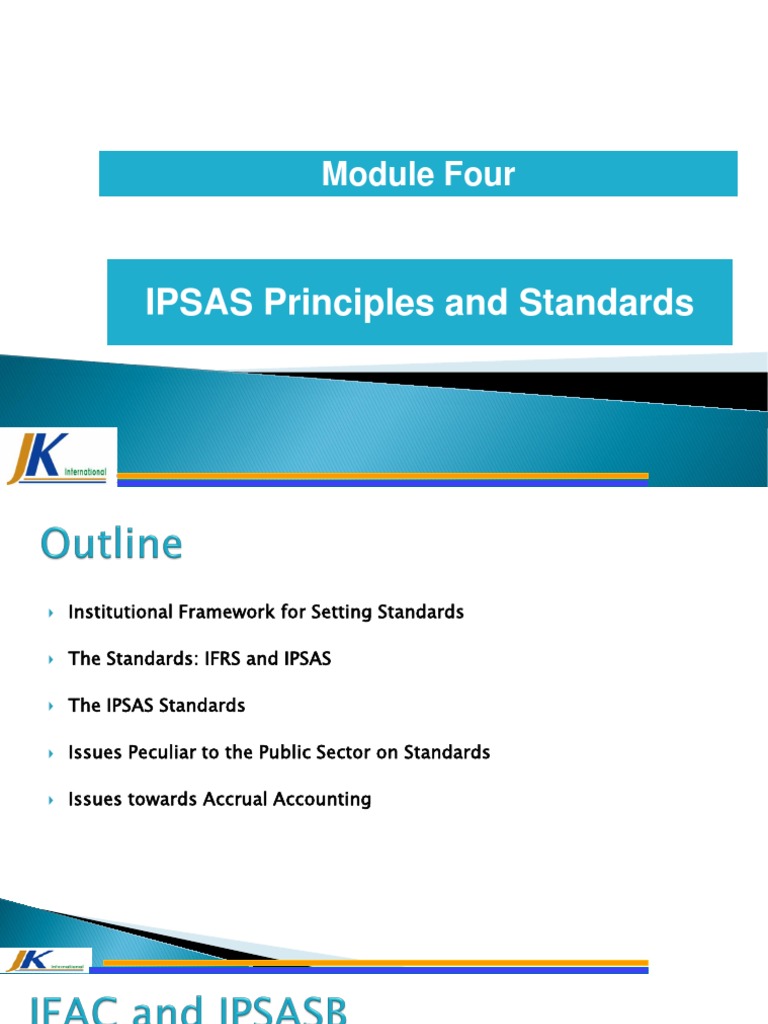 2. Overview of IPSAS Standards | International Financial Reporting ...