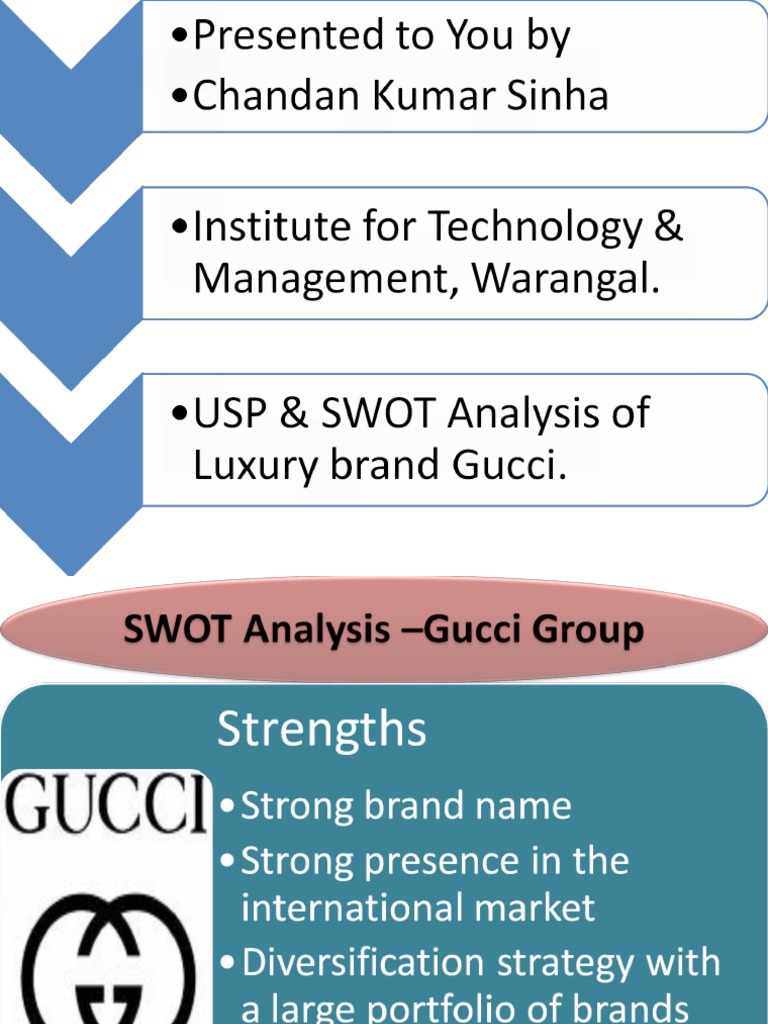 Swot Analysis of Gucci | PDF