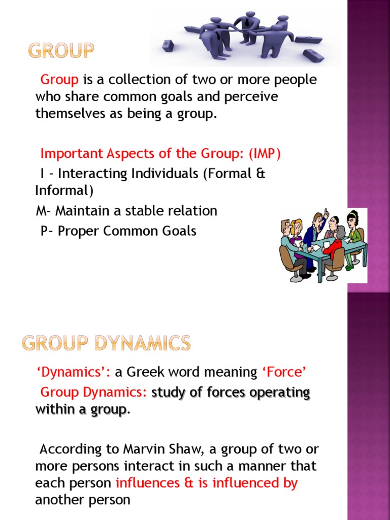 Group Dynamics | Download Free PDF | Conformity | Sociological Theories