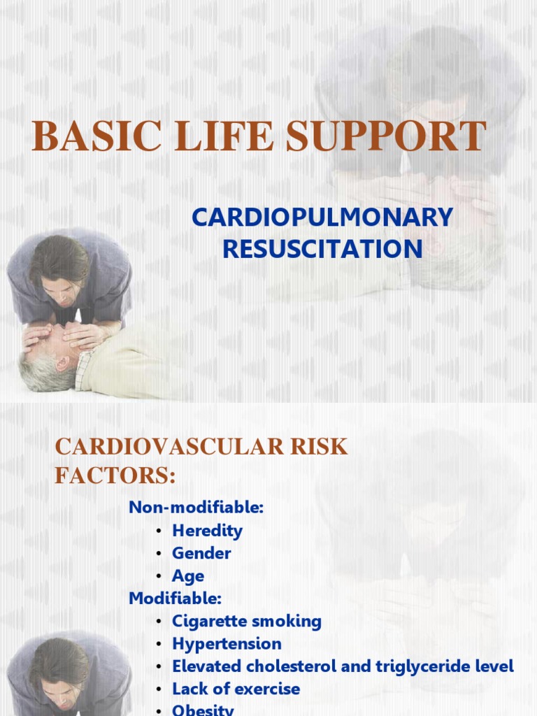 Basic Life Support | PDF | Cardiopulmonary Resuscitation | Cardiac Arrest