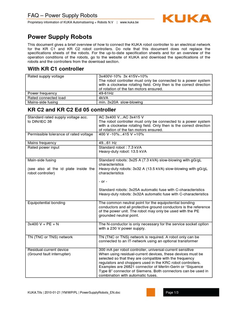 Power Supply Robots | PDF | Mains Electricity | Power Supply