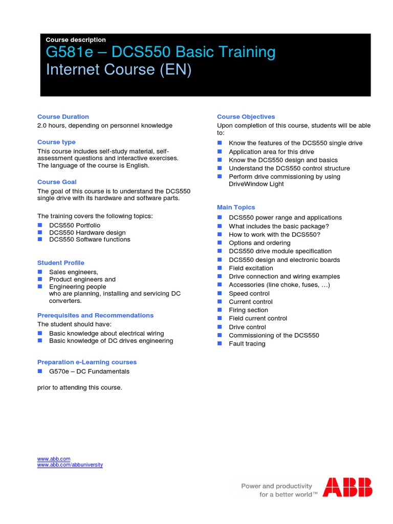 g581 - Dcs550 Basic Training - en | PDF | Computers