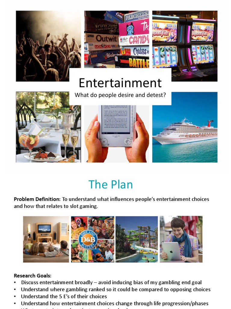 Understanding Entertainment Choices Across Ages | PDF | Gambling ...