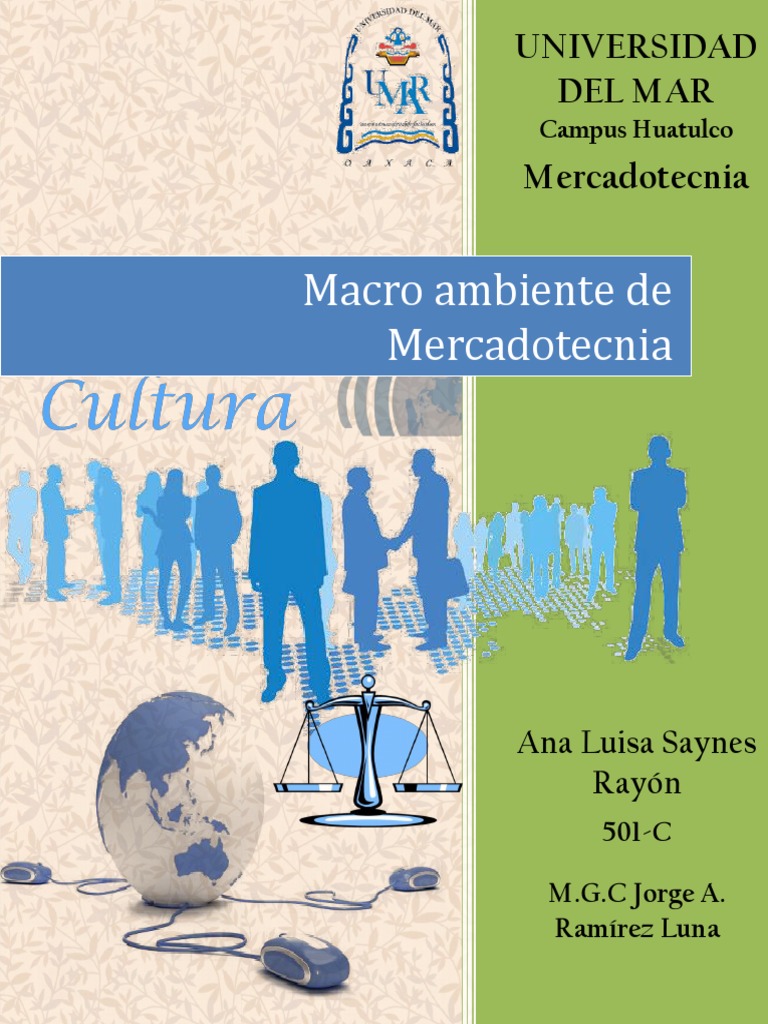 Mapa Conceptual de Macroambiente | PDF | Mercado (economía) | Marketing