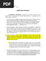 Complaint Affidavit Cyberlibel 1 | PDF | Defamation | Crime & Violence