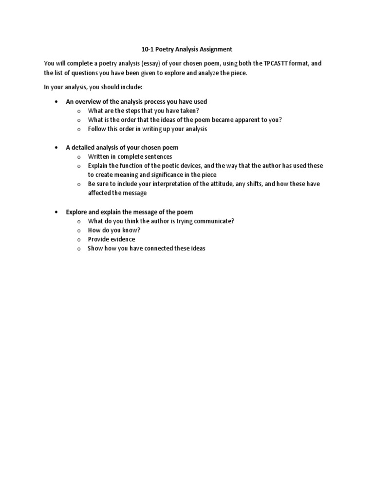 Grade 10 Poetry Analysis Guide | PDF | Foreign Language Studies | Poetry