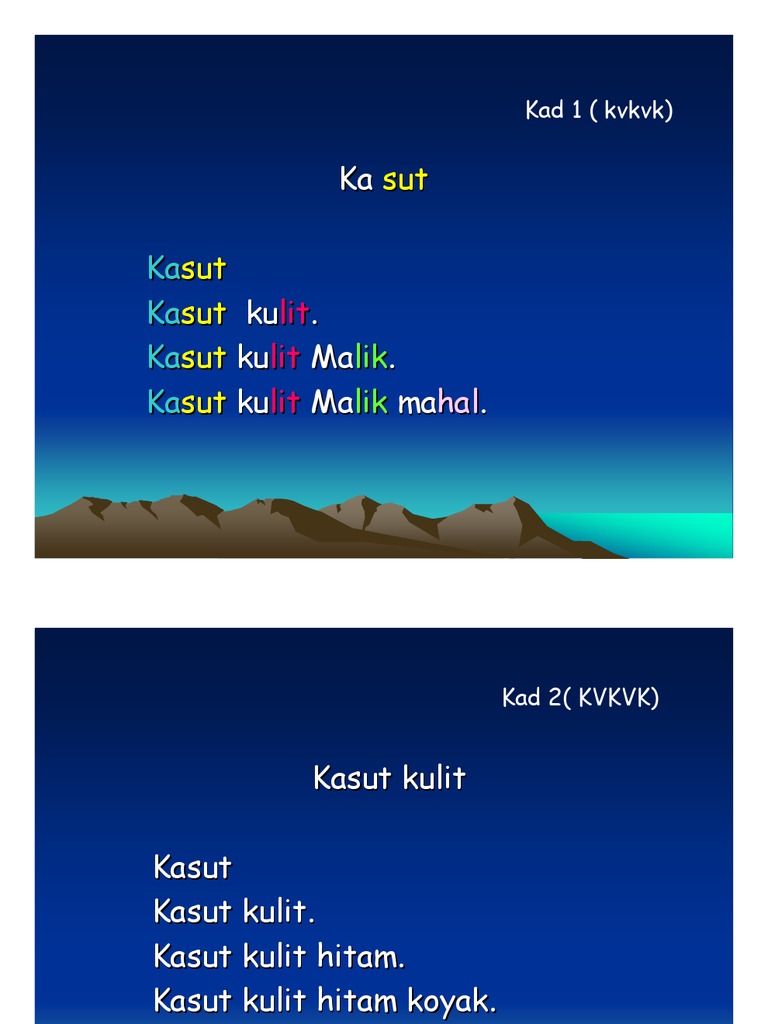 Bacaan Bergred KVK KV | PDF
