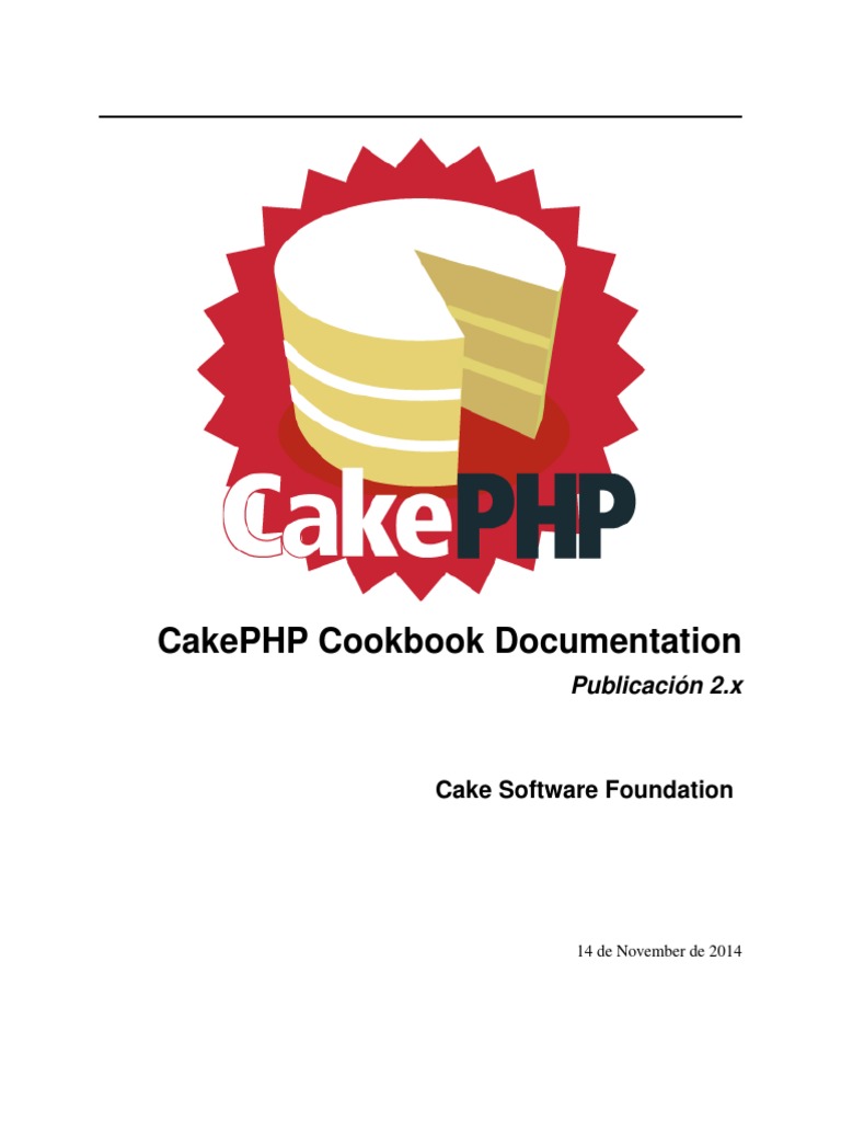 Cake PHP | PDF | Servidor HTTP Apache | Archivo de computadora
