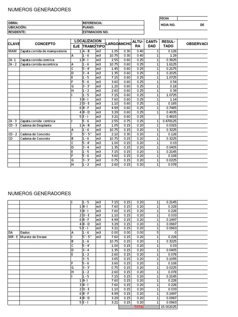 Numeros Generadores | PDF