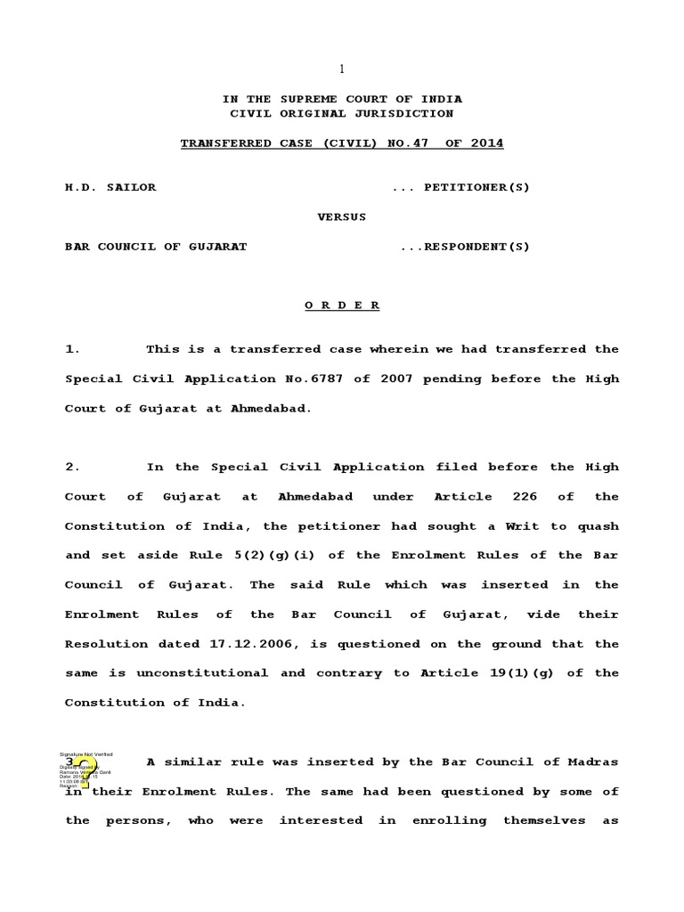 Copy of the Supreme Court order.pdf | Supreme Courts | Supreme Court Of ...