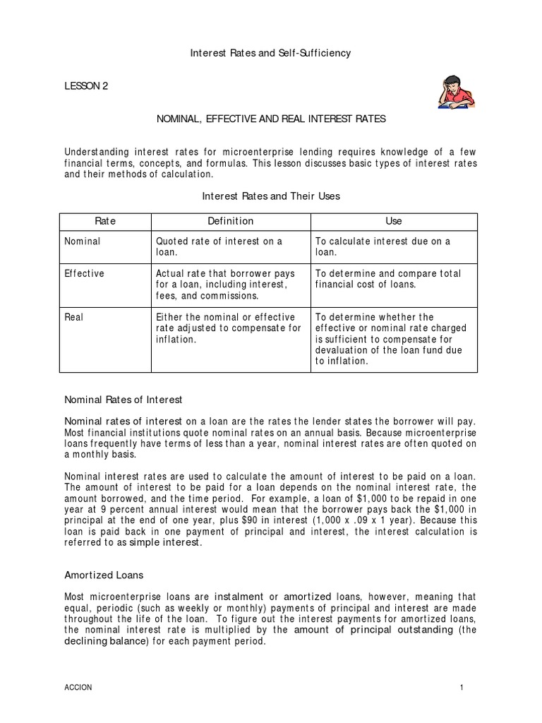 4 PDF | PDF | Interest | Loans