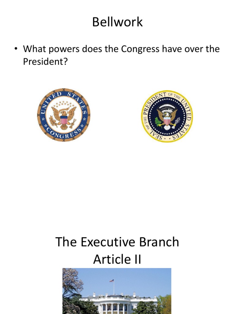 The Executive Branch Lesson Two FINAL | PDF | Social Science