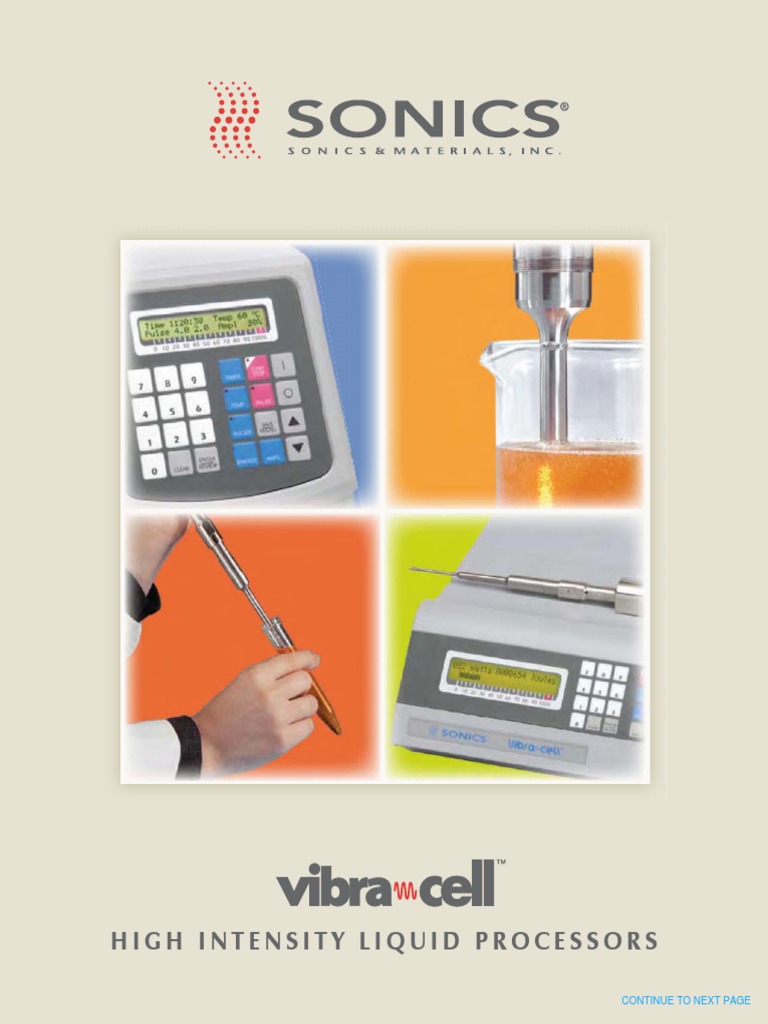 High Intensity Liquid Processors: Continue To Next Page | PDF ...