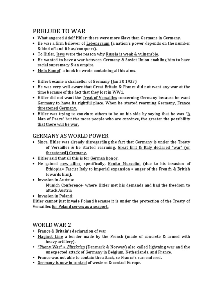 Chapter 27 - World War 2 | PDF | Nazi Germany | Adolf Hitler