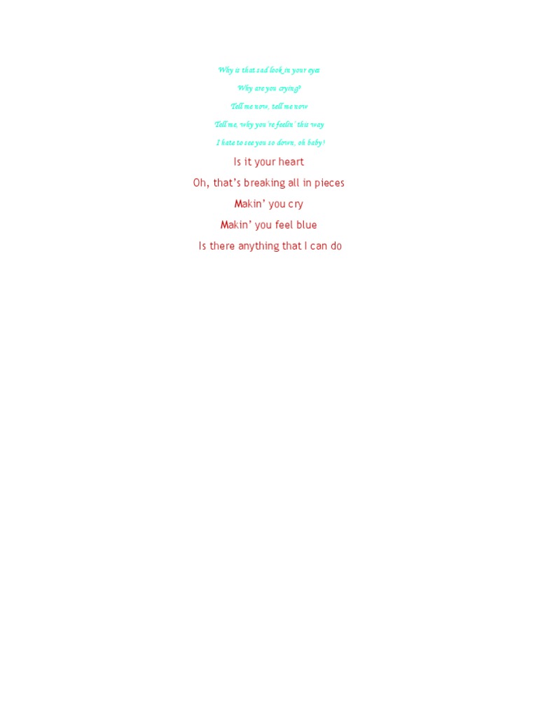 Understanding Heartbreak and Sadness | PDF
