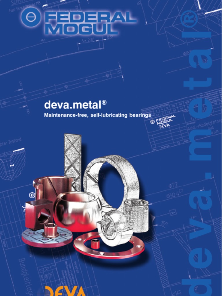 Deva Metal Manual | Bearing (Mechanical) | Lubricant