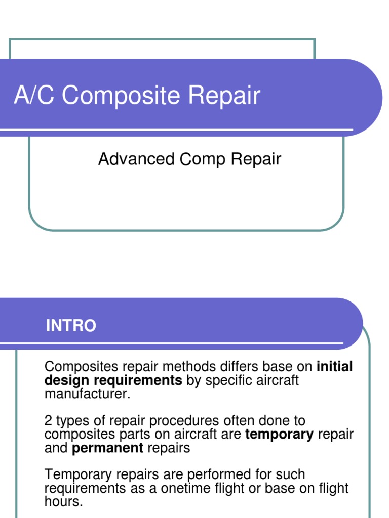 Aircraft Composite Repair | PDF | Composite Material | Fracture