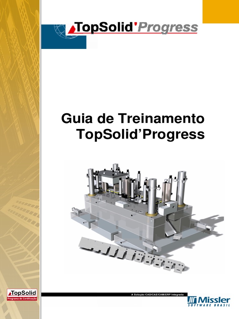 Guia de Treinamento TopSolid'Progress | PDF | Sites | Programas