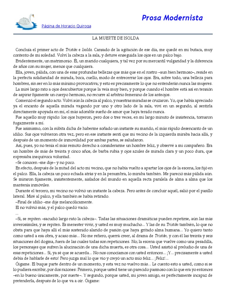 La Muerte de Isolda | PDF | Amor | Alma La Muerte de Isolda | PDF | Amor | Alma