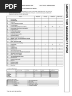 IOSH risk assesment form | Risk Assessment | Risk