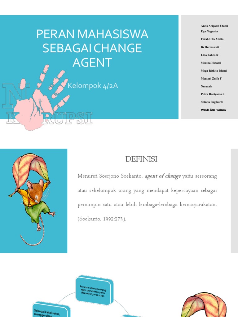 Peran Mahasiswa Sebagai Change Agent | PDF