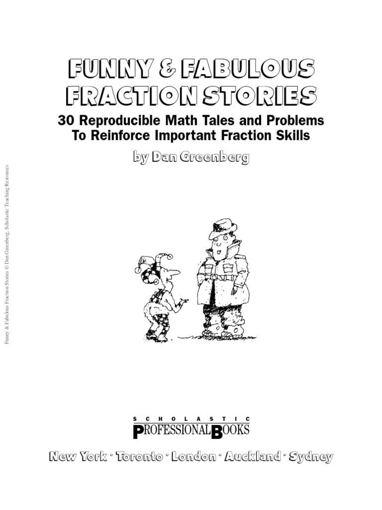 Funny & Fabulous Fraction Stories | PDF | Fraction (Mathematics ...