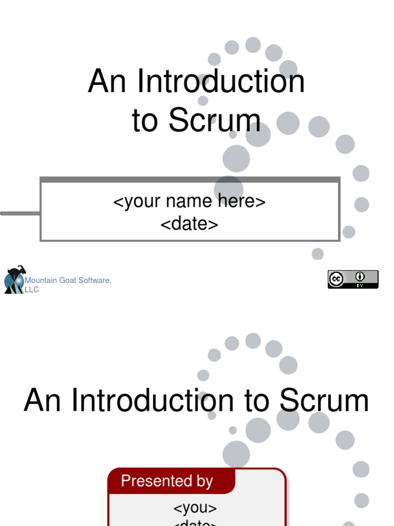 An Introduction To Scrum | PDF | Scrum (Software Development) | Systems ...
