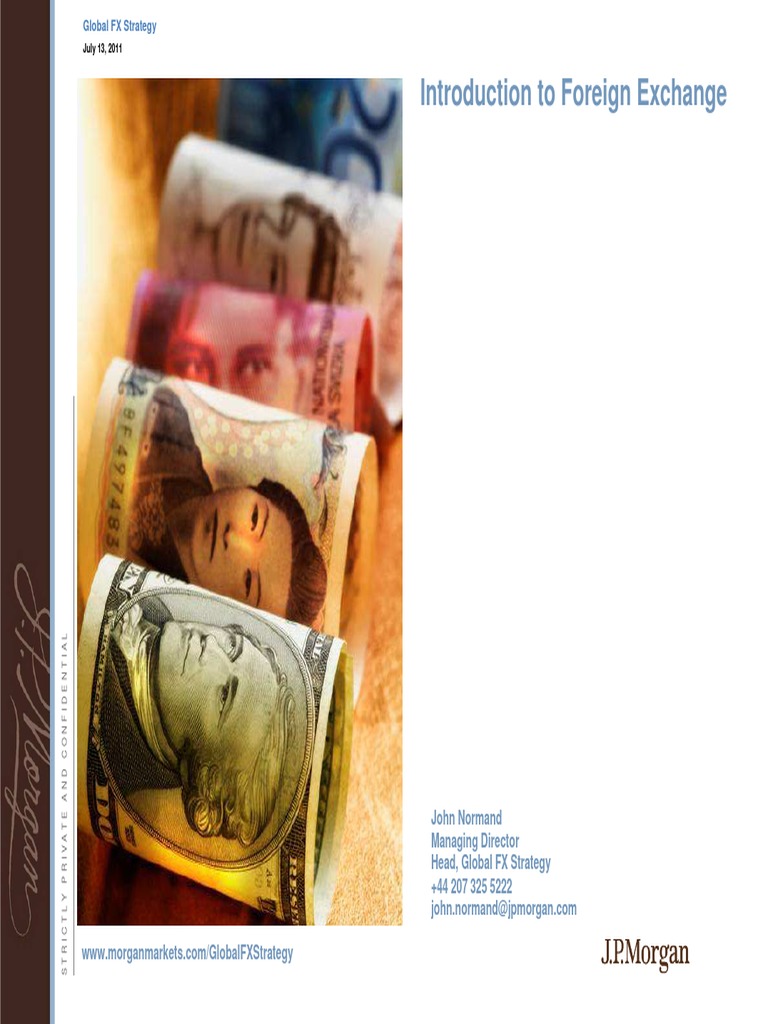 Intro To FX Slides | PDF | Foreign Exchange Market | Renminbi