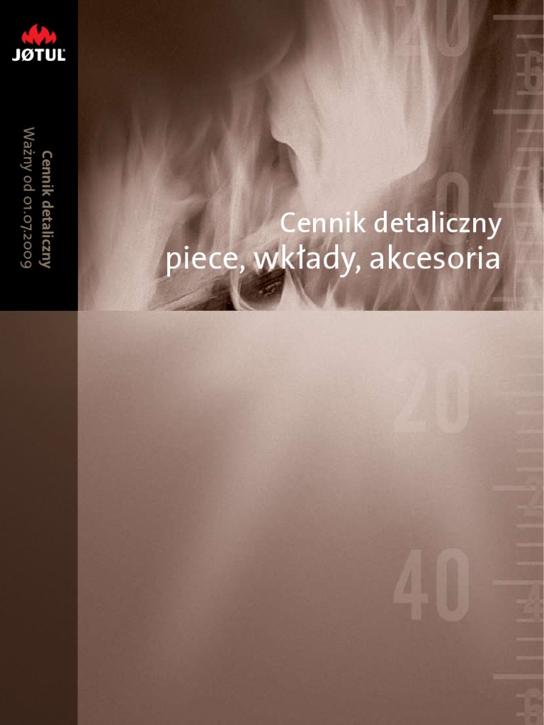 Cennik Jotul 090701 | PDF