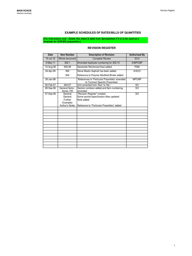 SMM Example Schedule of Rates - Bill of Quantities 10july2012.u ...