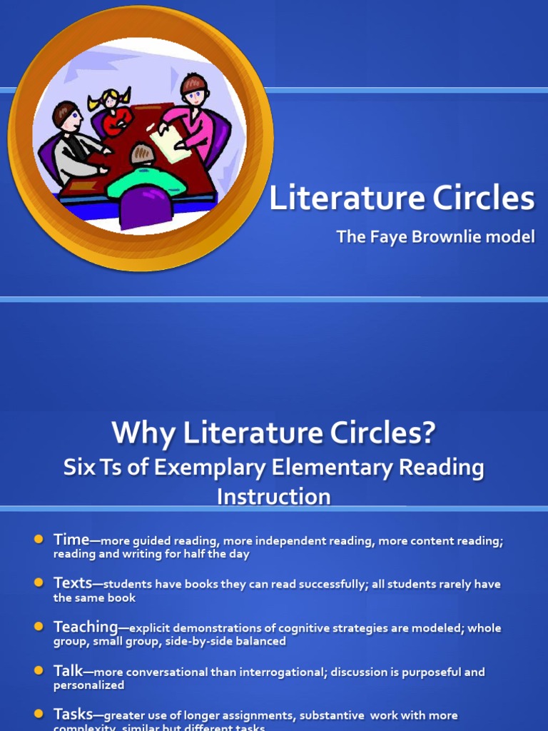 Faye Brownlie's Literature Circles Guide | PDF | Science & Mathematics