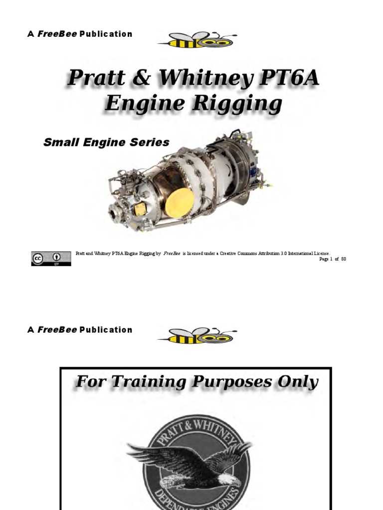 PT6A Engine Rigging Guide | PDF | Propeller | Thrust