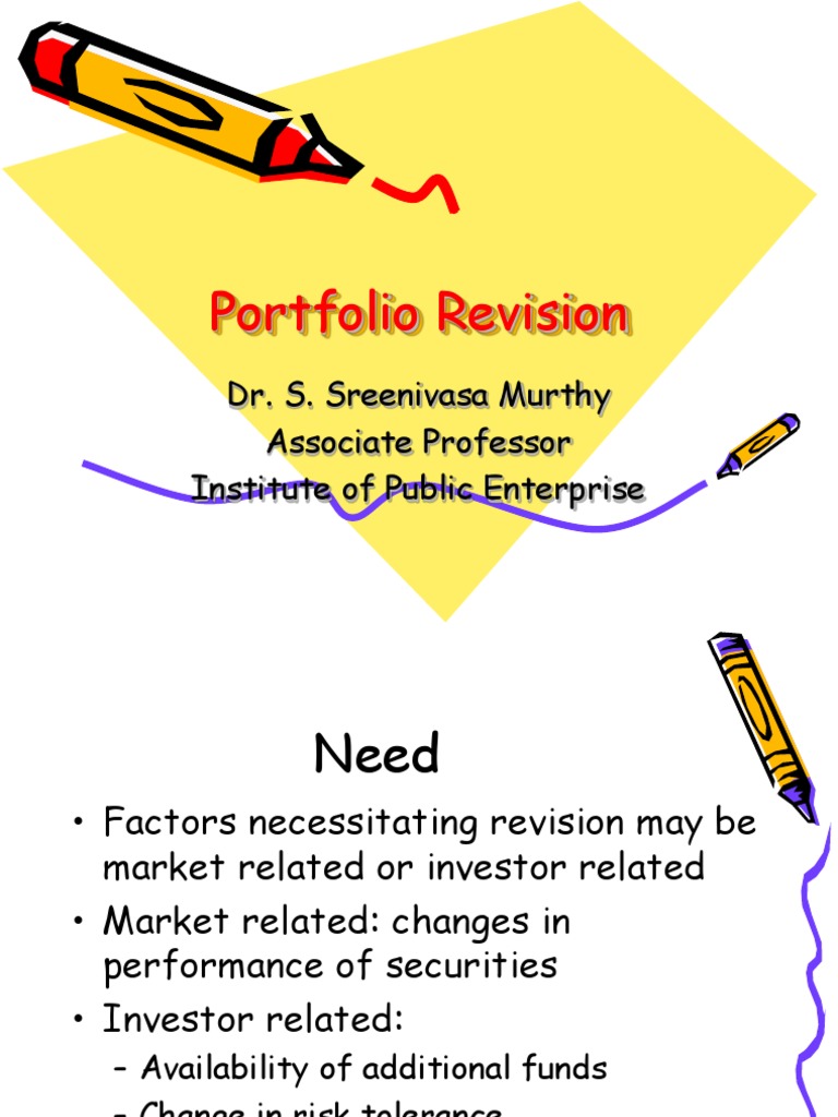 Portfolio Revision Strategies Explained | PDF | Finance & Money Management