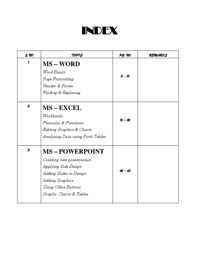Word Exel Powerpoint | PDF | Microsoft Excel | Microsoft Word